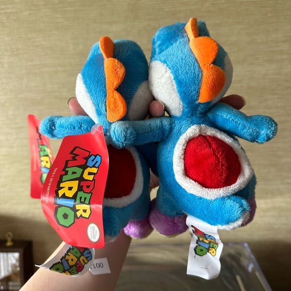 Nintendo | Toys | Super Mario Super Nintendo Yoshi Plushies | Poshmark